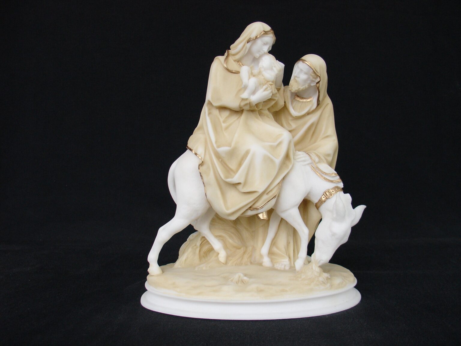 The Holy Family statue made of Alabaster - eStatueShop