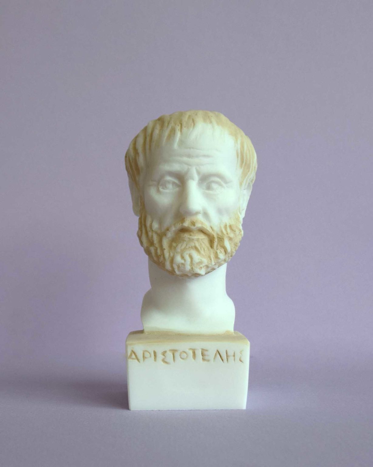 Aristotle bust statue made of Alabaster - eStatueShop