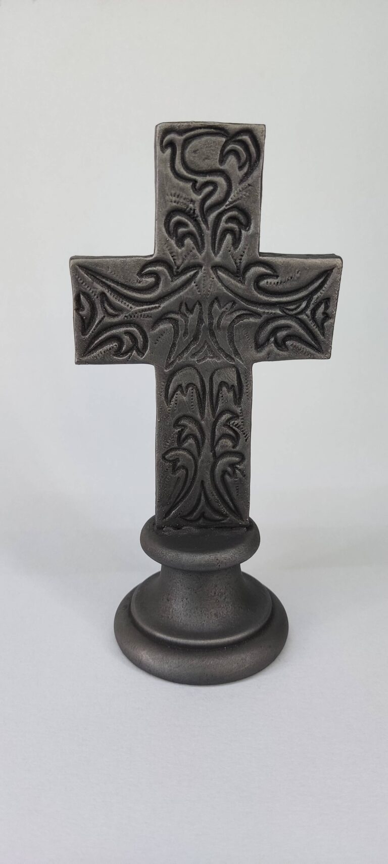 Jesus Crucifixion Table Cross made of Alabaster - eStatueShop